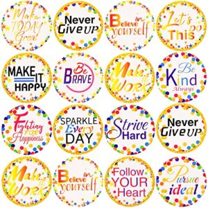 160 pieces confetti positive sayings accents confetti accents removable confetti stickers for school classroom bulletin board decoration kids room decor (white)