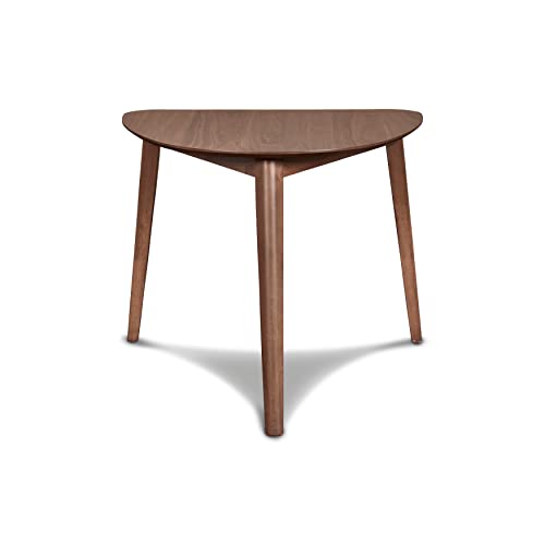 New Classic FURNITURE Oscar Corner Table, Walnut