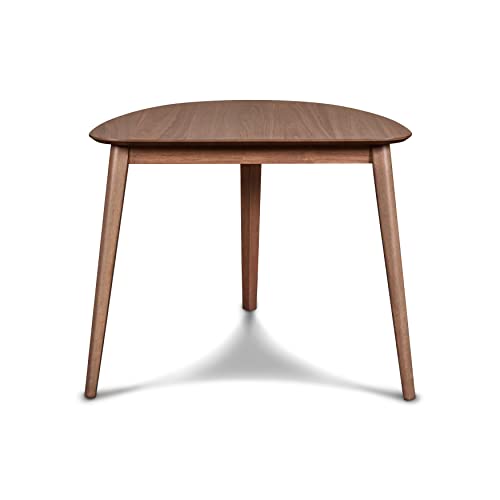 New Classic FURNITURE Oscar Corner Table, Walnut