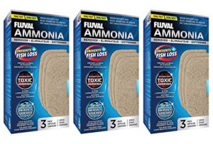 fluval 9 pack of ammonia remover for 106/206 and 107/207 aquarium filters