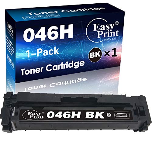 EASYPRINT Compatible Toner Cartridge Replacement for Canon 046 CRG-046H CRG046H LBP654Cdw MF735Cdw MF733Cdw MF731Cdw Printer, (1x Black Pack)