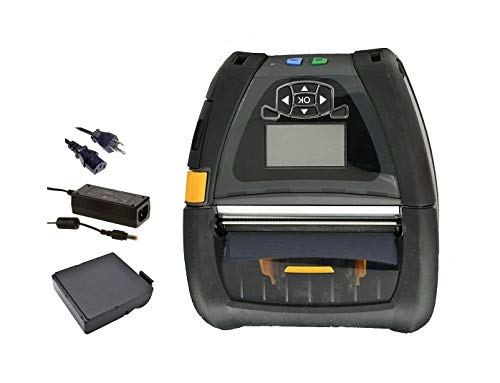 QLn420 Barcode Label Mobile Printer, Wireless Bluetooth and WiFi 802.11a/b/g/n, Rugged, 4 Inch, Direct Thermal, Belt Clip, Charger