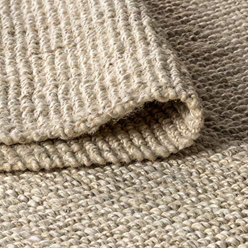 JONATHAN Y NRF102B-3 Pata Hand Woven Chunky Jute Light Ivory 3 ft. x 5 ft. Area-Rug, Farmhouse, Easy-Cleaning, for Bedroom, Kitchen, Living Room,