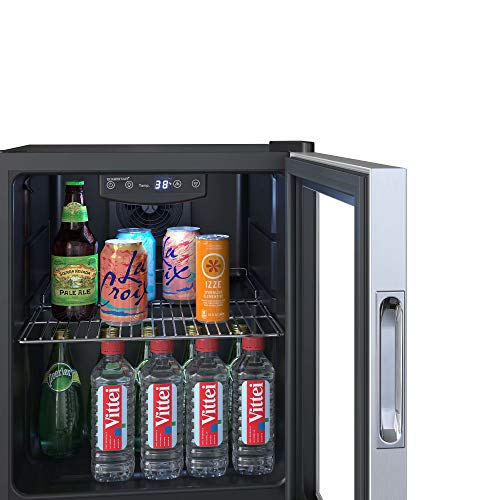 EdgeStar BWC71SS 18 Inch Wide 52 Can Capacity Extreme Cool Beverage Center