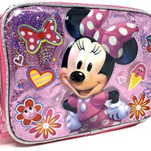 Disney Minnie Mouse Insulated 9.5" Lunch Bag with Shoulder Strap