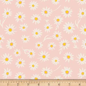 art gallery fabrics art gallery wonderful things flower glory morning fabric, pink