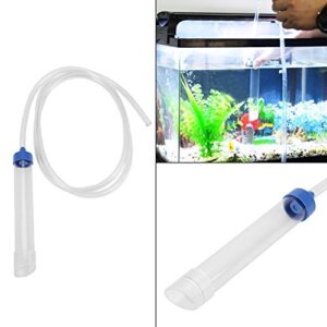 HEEPDD Aquarium Water Changer, 59inch Length Fish Tank Manual Cleaning Tool Gravel Sand Cleaner Vacuum Siphon Tube for Water Changing and Sand Cleaner (AS-999)