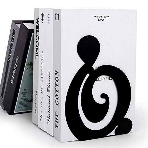 Book Ends - Decorative Metal Book Ends Heavy Duty bookends