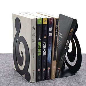 Book Ends - Decorative Metal Book Ends Heavy Duty bookends