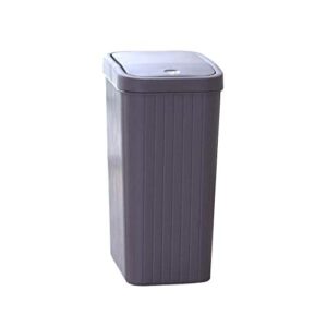 tjlmz commercial slim trash can, no handle，stylish and durable (color : b)