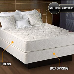 Dream Sleep Legacy 2-Sided Mattress Only with Mattress Protector Included - Orthopedic, Innerspring coils, Long Lasting Comfort by Dream Solutions USA (King 76"x80"x8")