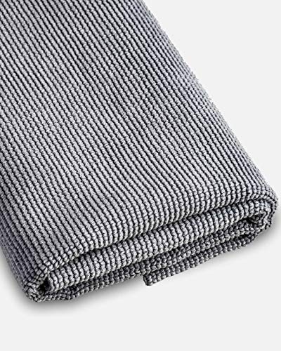 Adam's Edgeless Microfiber Utility Towel - Edgeless Microfiber Design with Tight Weave Fibers - Great All Purpose Detailing Towel (4 Pack)