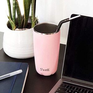 S'ip by S'well Stainless Steel Takeaway Tumbler - 24 Fl Oz - Pink Punch - Double-Layered Vacuum-Insulated Travel Mug Keeps Coffee and Drinks Cold for 16 Hours and Hot for 4 - BPA-Free Water Bottle