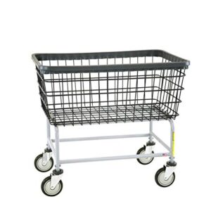 R&B Wire™ 200F/D7 Wire Laundry Cart, 4.5 Bushel, Dura-Seven™, Seven Year No Rust Guarantee, Made in USA