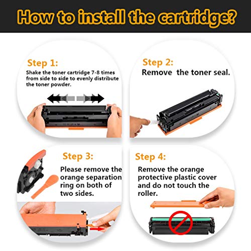 4-Pack Compatible 78A Printer Toner Cartridge CE278A Used for HP Laserjet Pro M1536dnf P1606dn P1606n P1566 M1537dnf M1538dnf M1539dnf (Black), Sold by Etechwork