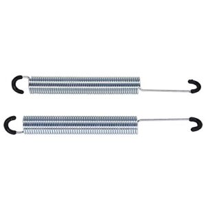 Yoogu 7inch Recliner Sofa Chair Mechanism Tension Springs Replacement (Pack of 2)-Long Neck Hook Style