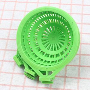 POPETPOP 5pcs Plastic Canary Nest-Bird Nest Plastic Hollow Hanging Cage Eggs Hatching Tool Pan Finch Parrot Canary Pigeon Nest Bowl