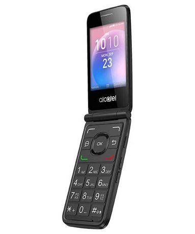 Flip Phone 4G LTE GSM Alcatel Go Flip Factory Unlocked BIG BUTTONS + External LCD Bluetooth WIFI Mp3 Camera Elderly A405DL