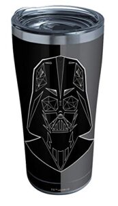 tervis star wars vader trooper triple walled insulated tumbler travel cup keeps drinks cold & hot, 20oz, stainless steel