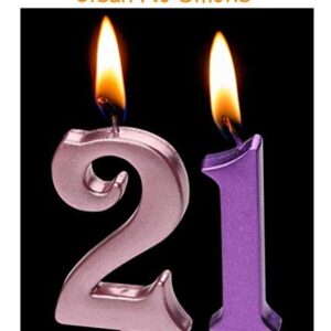 Wawabeauty QQYL Happy Birthday Candles Number 7 Candle for Birthday for Kids Adult Birthday Party Cake Topper Decoration (Number 7)