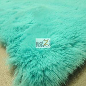 Beaver Shag Faux Fur Fabric Sold by The Yard DIY Coats Costumes Scarfs Rugs Accessories Fashion (Black)