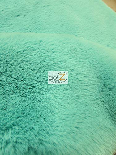 Beaver Shag Faux Fur Fabric Sold by The Yard DIY Coats Costumes Scarfs Rugs Accessories Fashion (Black)