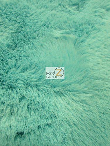 Beaver Shag Faux Fur Fabric Sold by The Yard DIY Coats Costumes Scarfs Rugs Accessories Fashion (Black)