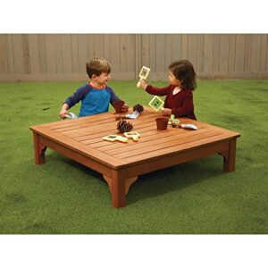 Excellerations Outdoor Low Play Table, Kids Table, Toddler Table, Table for Toddlers, Outdoor Table, Outdoor Furniture for Kids, Outdoor Play, Play Table, Play Table for Kids, Classroom Furniture