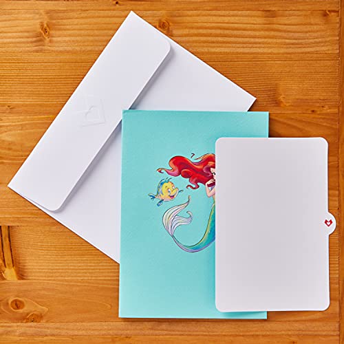 Lovepop Disney's The Little Mermaid Pop Up Card, 5x7-3D Greeting Card, Pop Up Birthday Card for kids, Card for Daughter or Sister, Celebration Cards, Disney Birthday Card