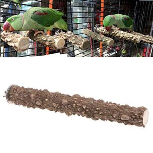 HotMall Bird Perch, US Natural Wood Parrot Perch Stand Paw Grinding Stick Cage Accesssories for Small Birds