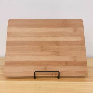 Cutting Board Stand Metal Square Wire Stand-Tray Stand, Cutting board holder, Cheeseboard Stand, Platter holder, Cookbook Stand, Cookbook Holder, Charcuterie Board Stand