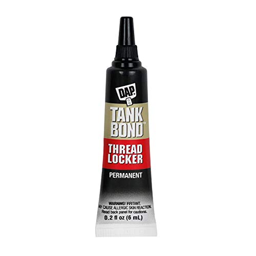 TankBond DAP INC 7079800166 High Strength Thread Locker, Red, 2 Ounces.2 Oz