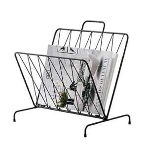 magazine & newspaper baskets magazine rack newspaper rack information rack brochure book display stand study desktop finishing bookshelf creative wrought iron rack