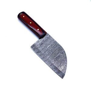 Handmade damascus Steel cleaver chopper knife chef knife