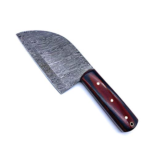 Handmade damascus Steel cleaver chopper knife chef knife