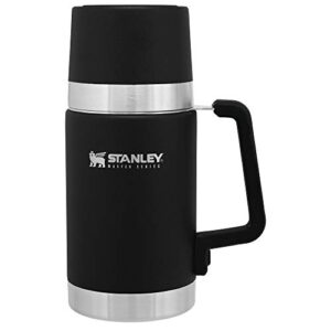 stanley 10-02894-010 the unbreakable food jar foundry black 24oz / .7l