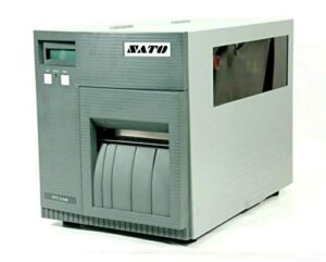 sato cl408e industrial barcode label thermal printer 203dpi