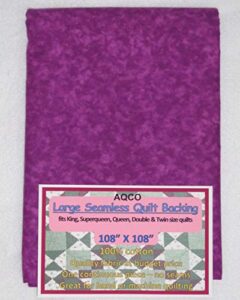 quilt backing, large, seamless, from aqco, c44395-407, hyacinth