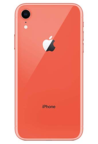 Apple iPhone XR (256GB, Coral) [Locked] + Carrier Subscription