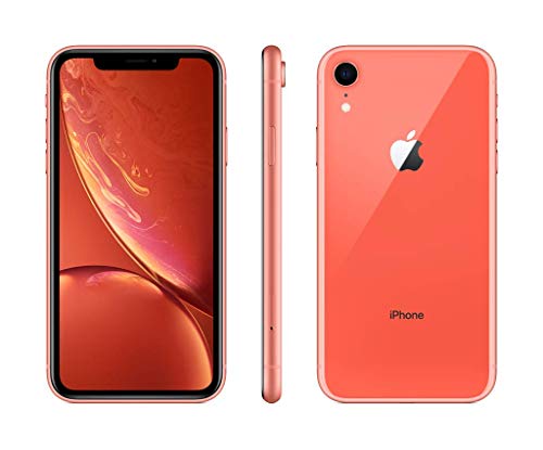 Apple iPhone XR (256GB, Coral) [Locked] + Carrier Subscription