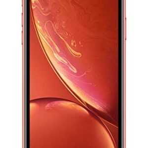 Apple iPhone XR (256GB, Coral) [Locked] + Carrier Subscription