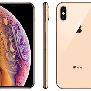 Apple iPhone XS [64GB, Gold] + Carrier Subscription [Cricket Wireless]