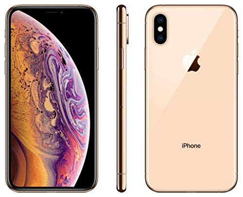 Apple iPhone XS [64GB, Gold] + Carrier Subscription [Cricket Wireless]