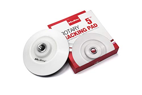 Maxshine RO PU White Series Backing Pad Polishing Plate (Dia: 125mm/5)