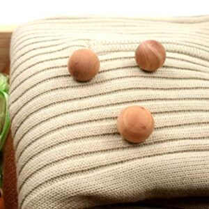 Venxic 100 Pack Aromatic Cedar Balls for Shoes Clothes Storage Fresh