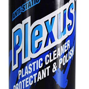 Plexus 20214 Aerosol Plastic Cleaner Protectant and Polish 13oz Can Made in USA with Sticker (5 Pack)