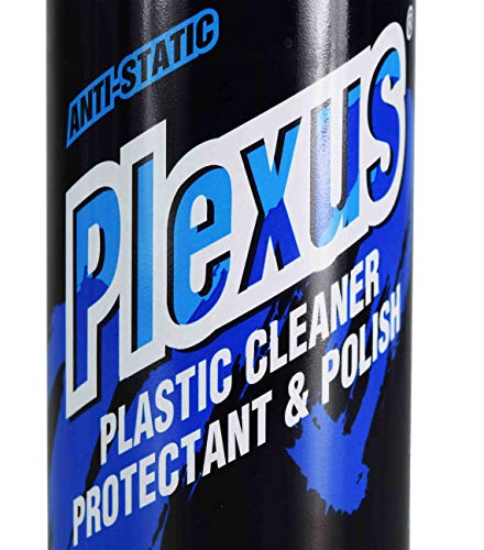 Plexus 20214 Aerosol Plastic Cleaner Protectant and Polish 13oz Can Made in USA with Sticker (5 Pack)