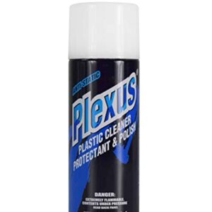 Plexus 20214 Aerosol Plastic Cleaner Protectant and Polish 13oz Can Made in USA with Sticker (5 Pack)