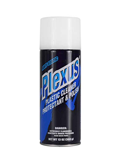 Plexus 20214 Aerosol Plastic Cleaner Protectant and Polish 13oz Can Made in USA with Sticker (5 Pack)