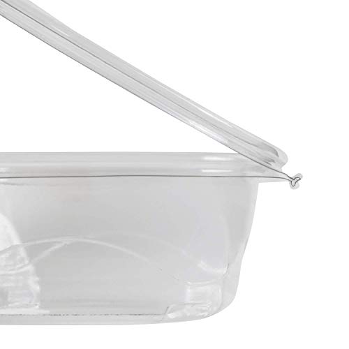 Karat 12oz PET Hinged Deli Container - 200 ct